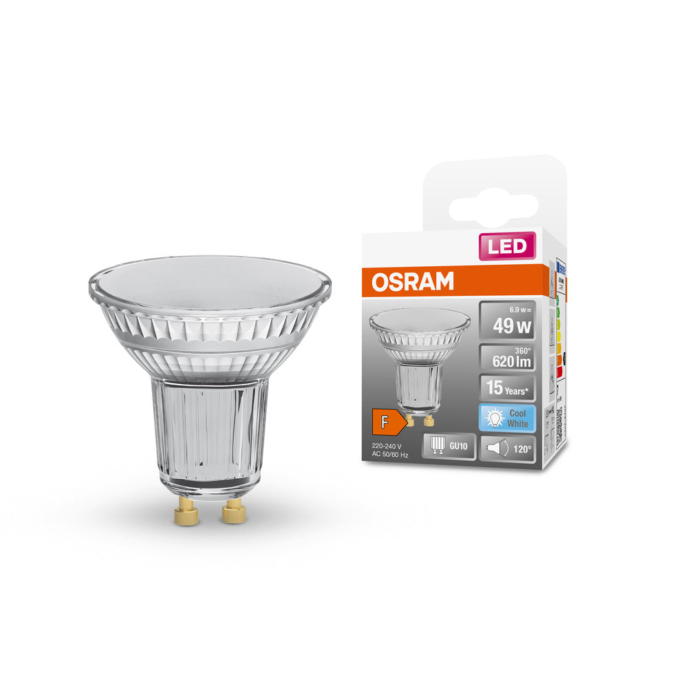 OSRAM LED Reflektor Lampe LED STAR PAR16 6.9W 840 GU10 620lm, 620 lm,