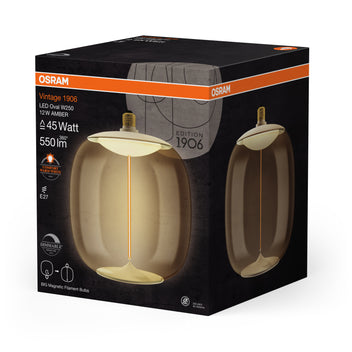 OSRAM Vintage 1906® LED BIG DECORATIVE BULB WITH FILAMENT-MAGNETIC STY