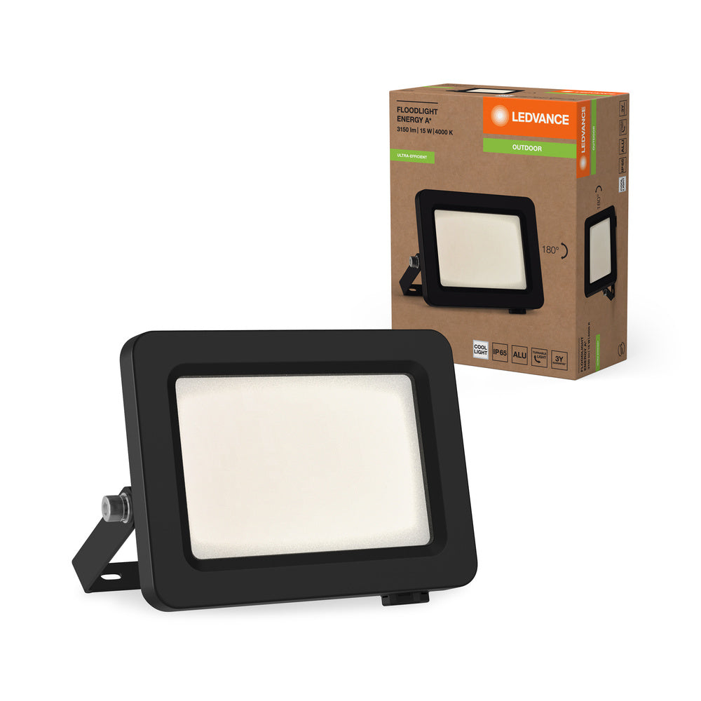 LEDVANCE FLOODLIGHTS ENERGY EFFICIENCY Strahler, 15W, 4000K Dunkelgrau