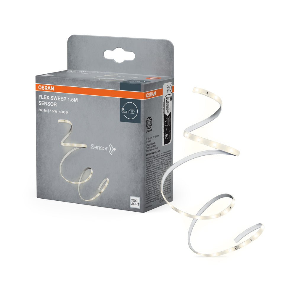 OSRAM FLEX SWEEP Sensor flexibler LED-Lichtstreifen, 1,5m, 4000K, kalt