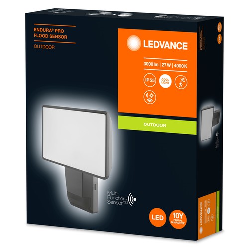 LEDVANCE ENDURA® PRO FLOOD SENSOR 27W 840 IP55 DG
